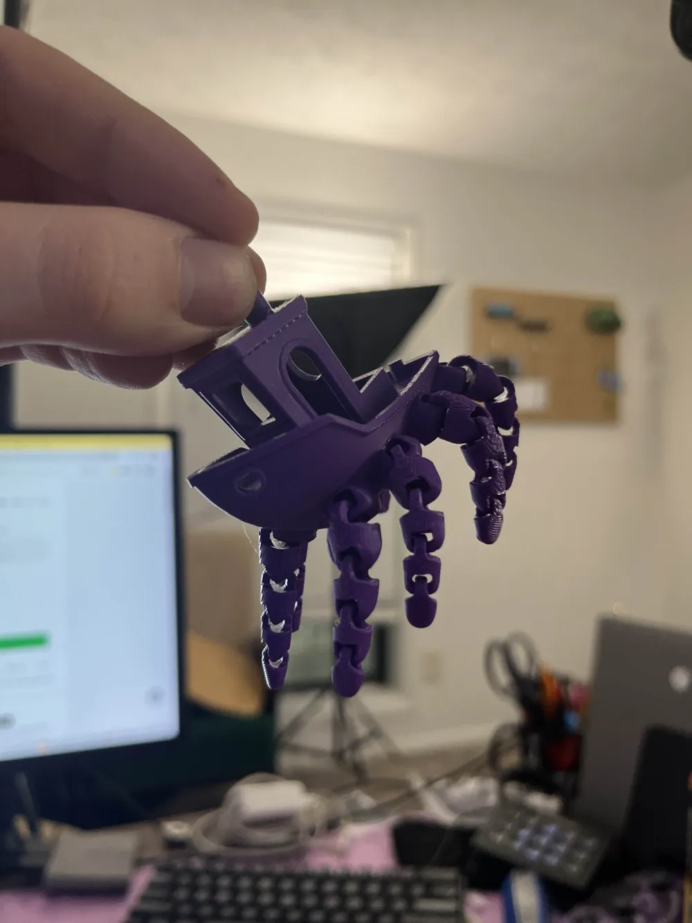 Benchy Octopus (Benchypus) Remixed by Bulian MakerWorld: Download Free ...