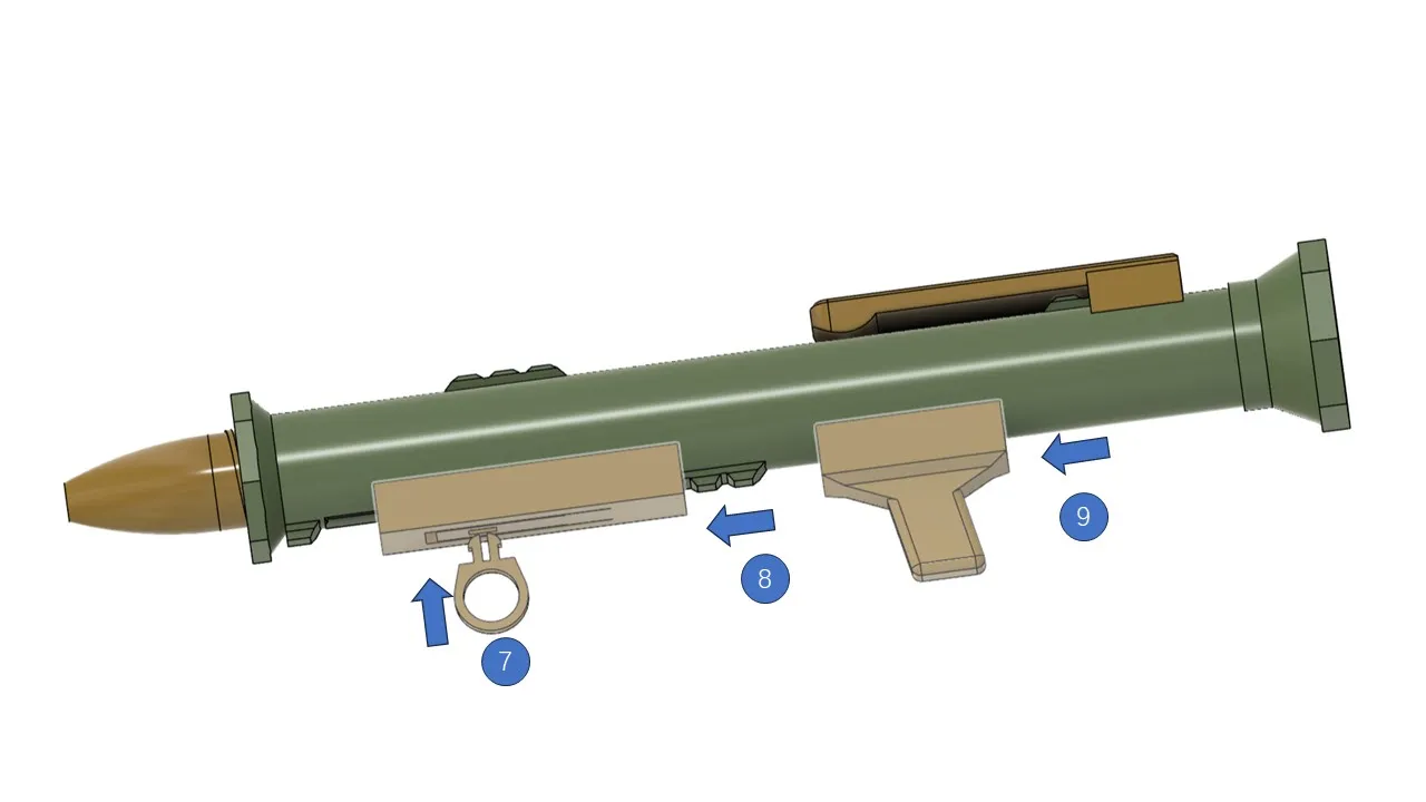 Click Pen - Rocket Launcher by 喵武士 MakerWorld: Download Free 3D Models