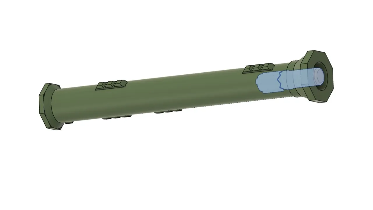 Click Pen - Rocket Launcher by 喵武士 MakerWorld: Download Free 3D Models