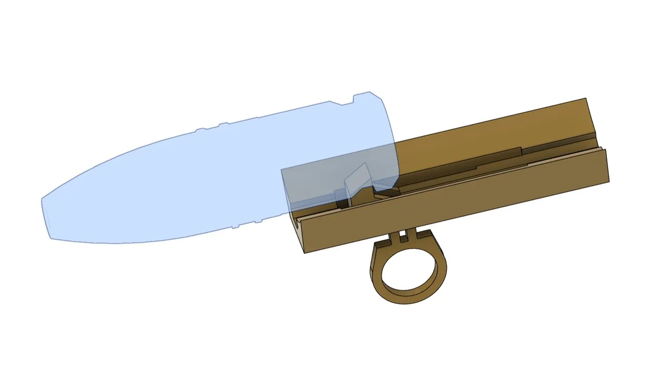 Click Pen - Rocket Launcher by 喵武士 MakerWorld: Download Free 3D Models