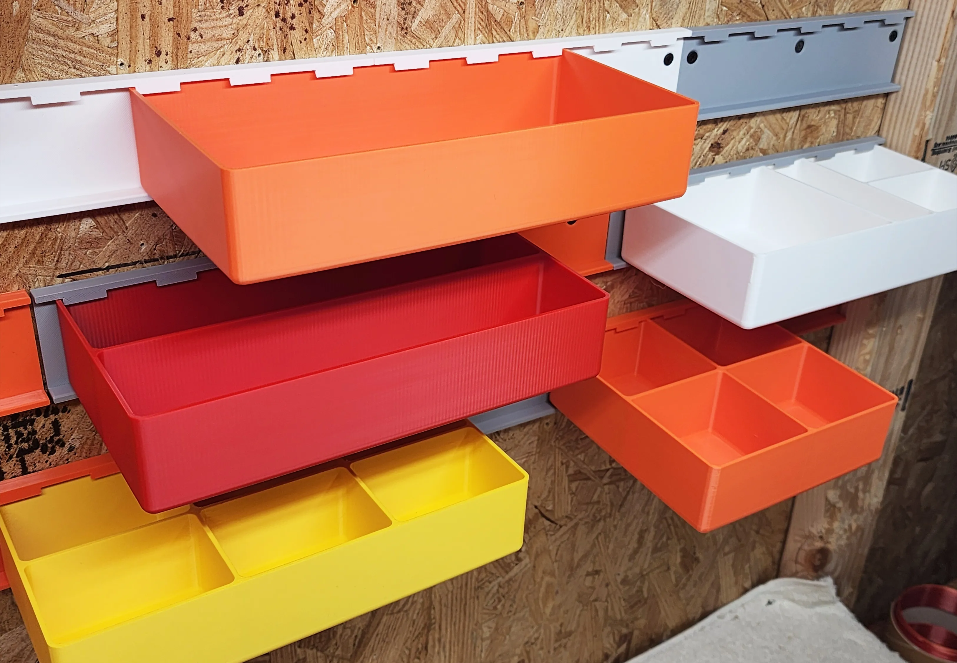 Nice Rack - Modular Wall Storage - 50mm Deep Cups by Triple G Workshop ...