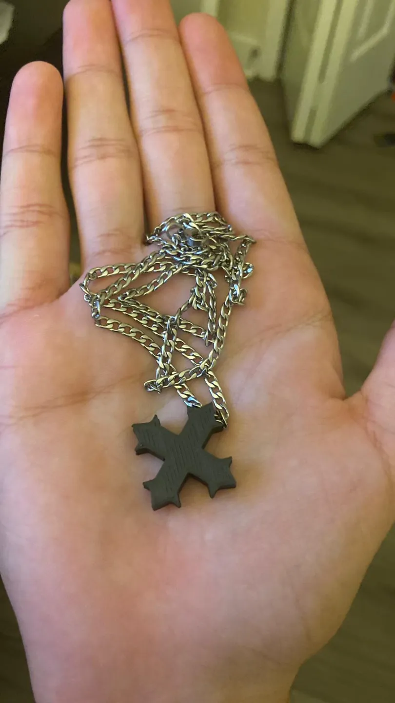 Coptic Orthodox Cross necklace piece. by super render - MakerWorld