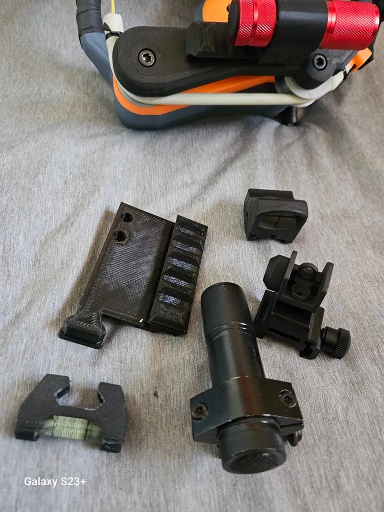 Survival X-Bow Picatinny rail sight holder Remixed by Kolibar Kustoms ...