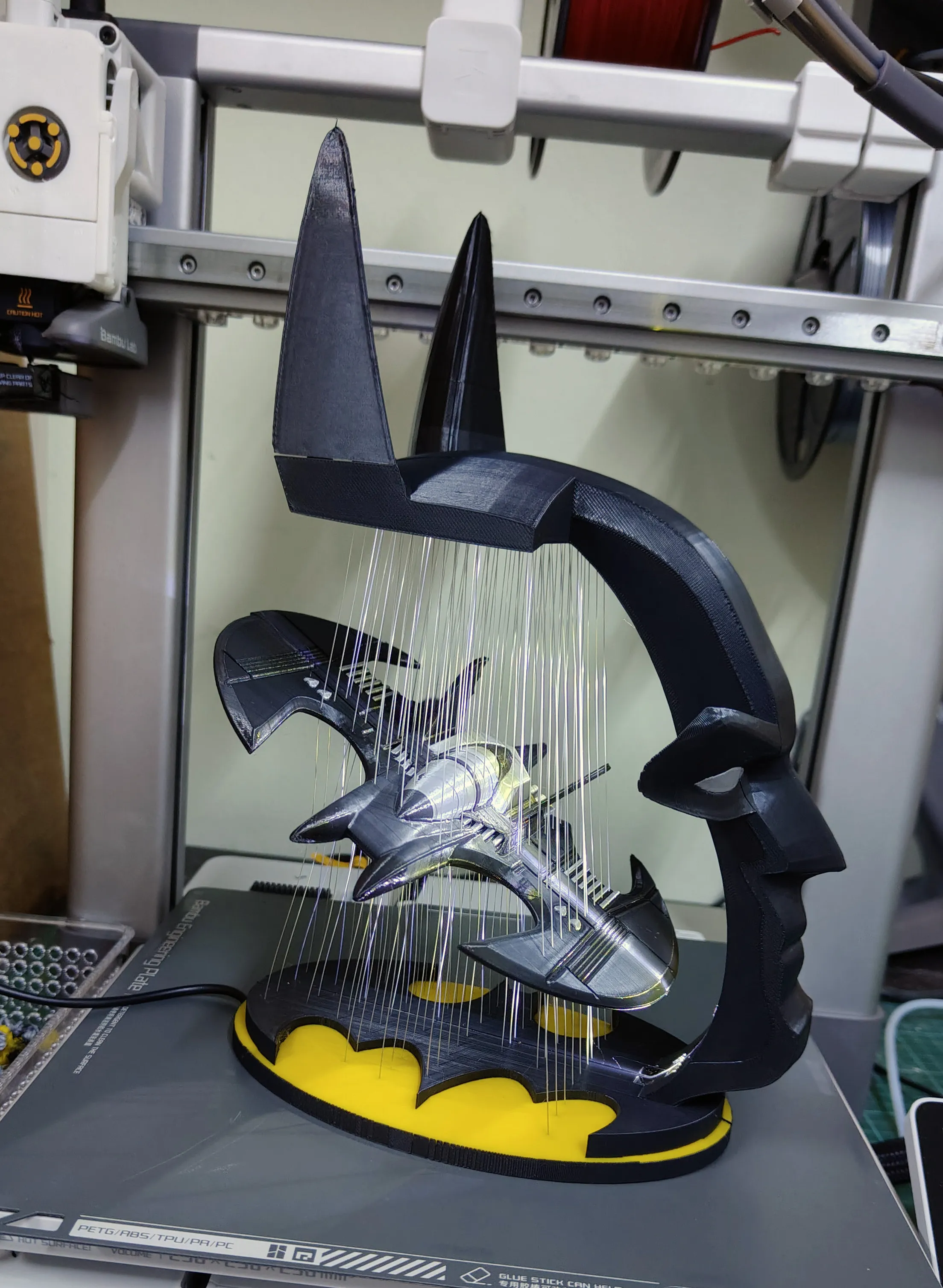 Suspended Batwing - Free 3D Print Model - MakerWorld