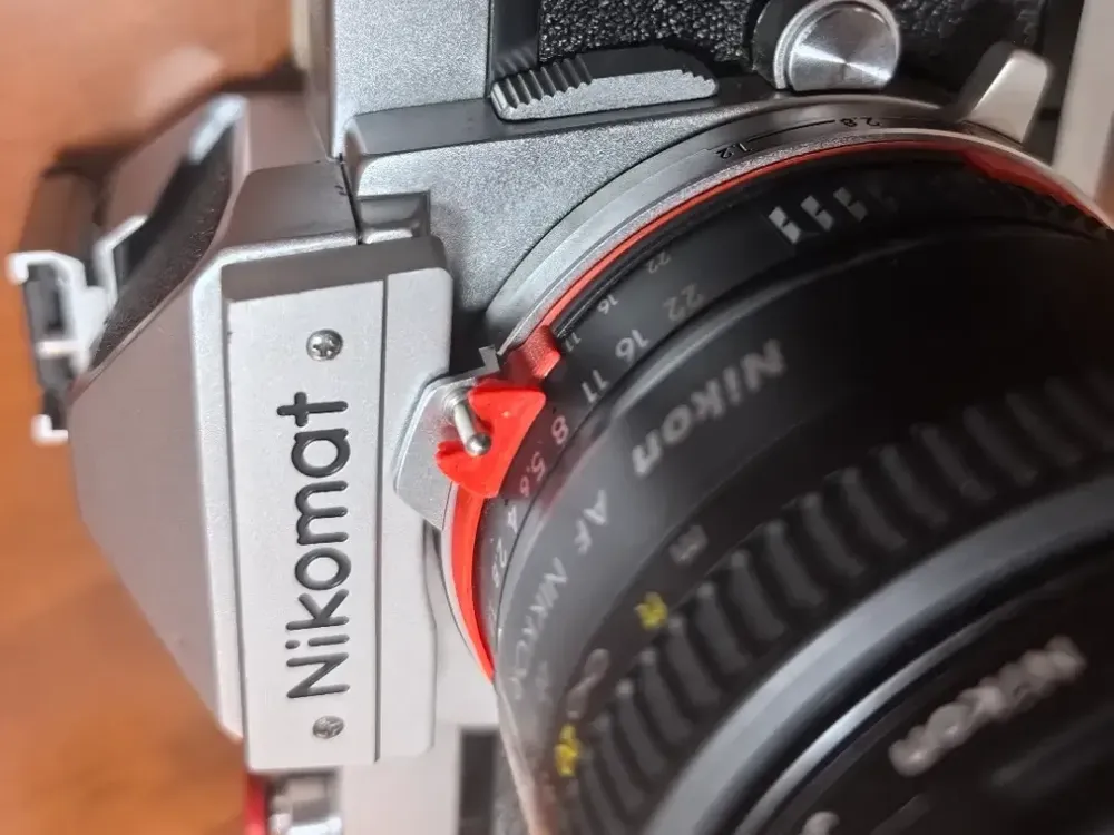 Nikon AI Lens Rabbit Ear Adapter Ring by MChu - MakerWorld