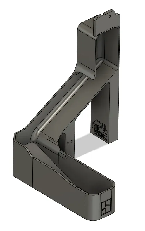 Closed chute for printer waste for (P1P P1S X1) by Mc2.project3D ...