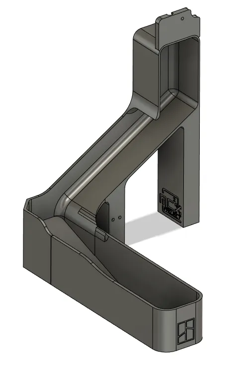 Closed chute for printer waste for (P1P P1S X1) by Mc2.project3D ...