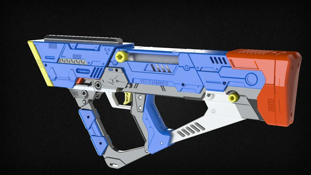 Yeethammer Hammer Launcher Remixed by Fiddesticks丶 MakerWorld: Download ...
