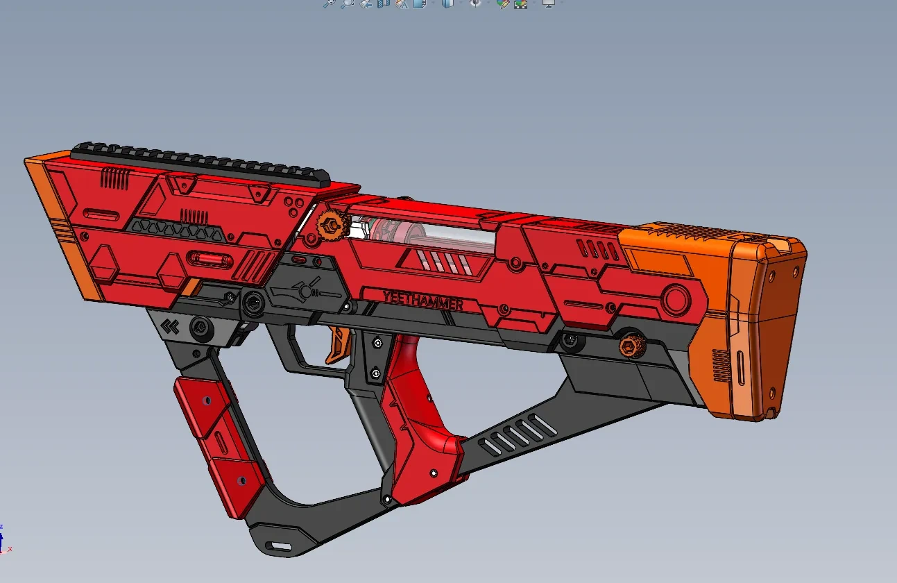 Yeethammer Hammer Launcher Remixed by Fiddesticks丶 MakerWorld: Download ...