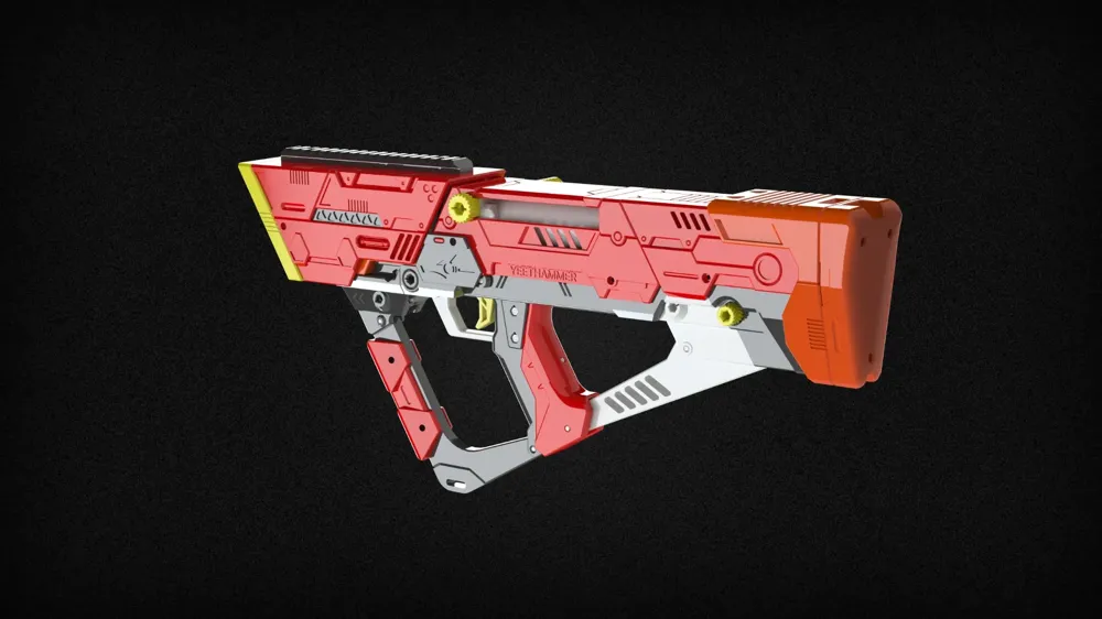 Yeethammer Hammer Launcher Remixed by Fiddesticks丶 MakerWorld: Download ...