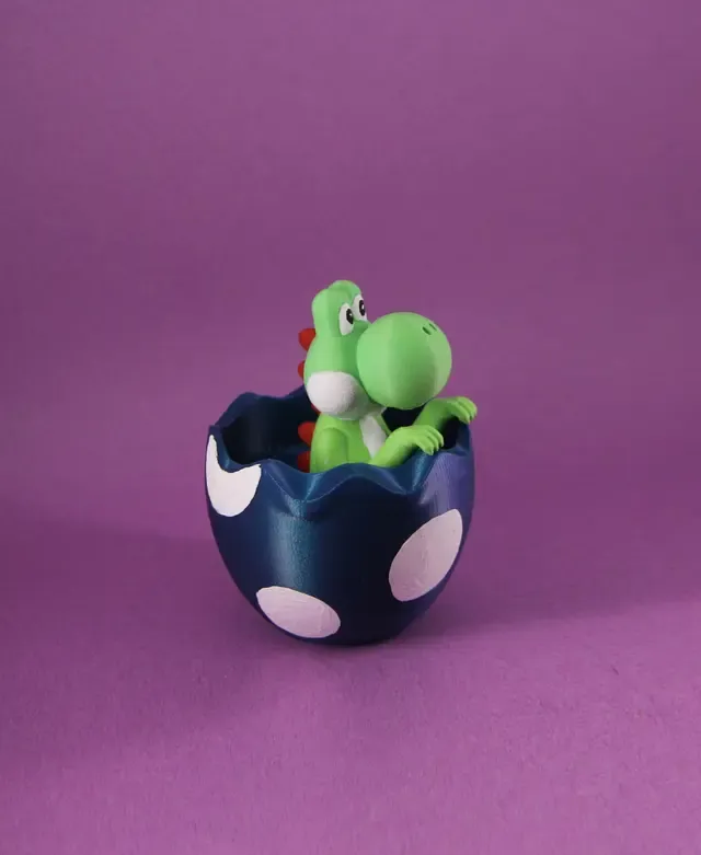 Yoshi Easter Egg by Oddity3D by Oddity3D - MakerWorld
