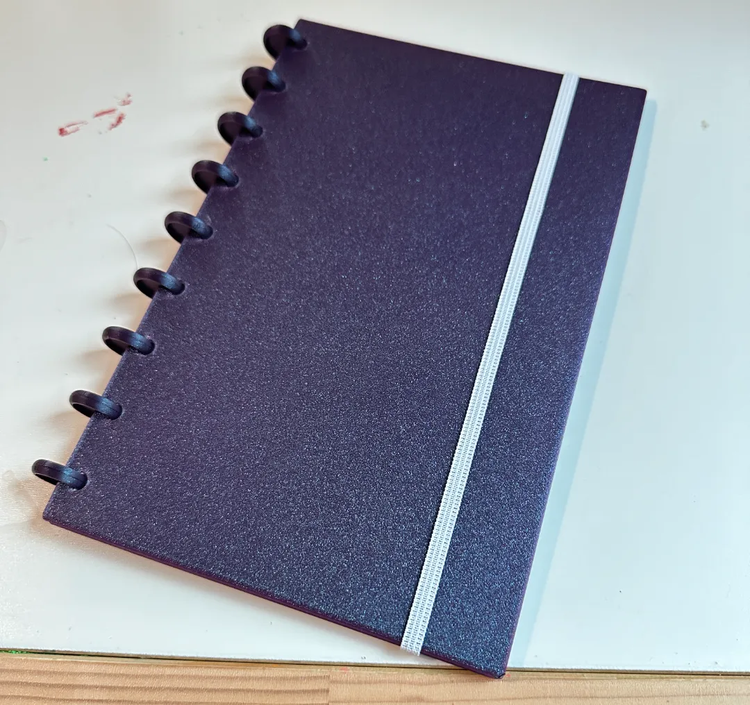 Disc Bound Journal Notebook Kit (Disc and Cover) - Free 3D Print Model ...