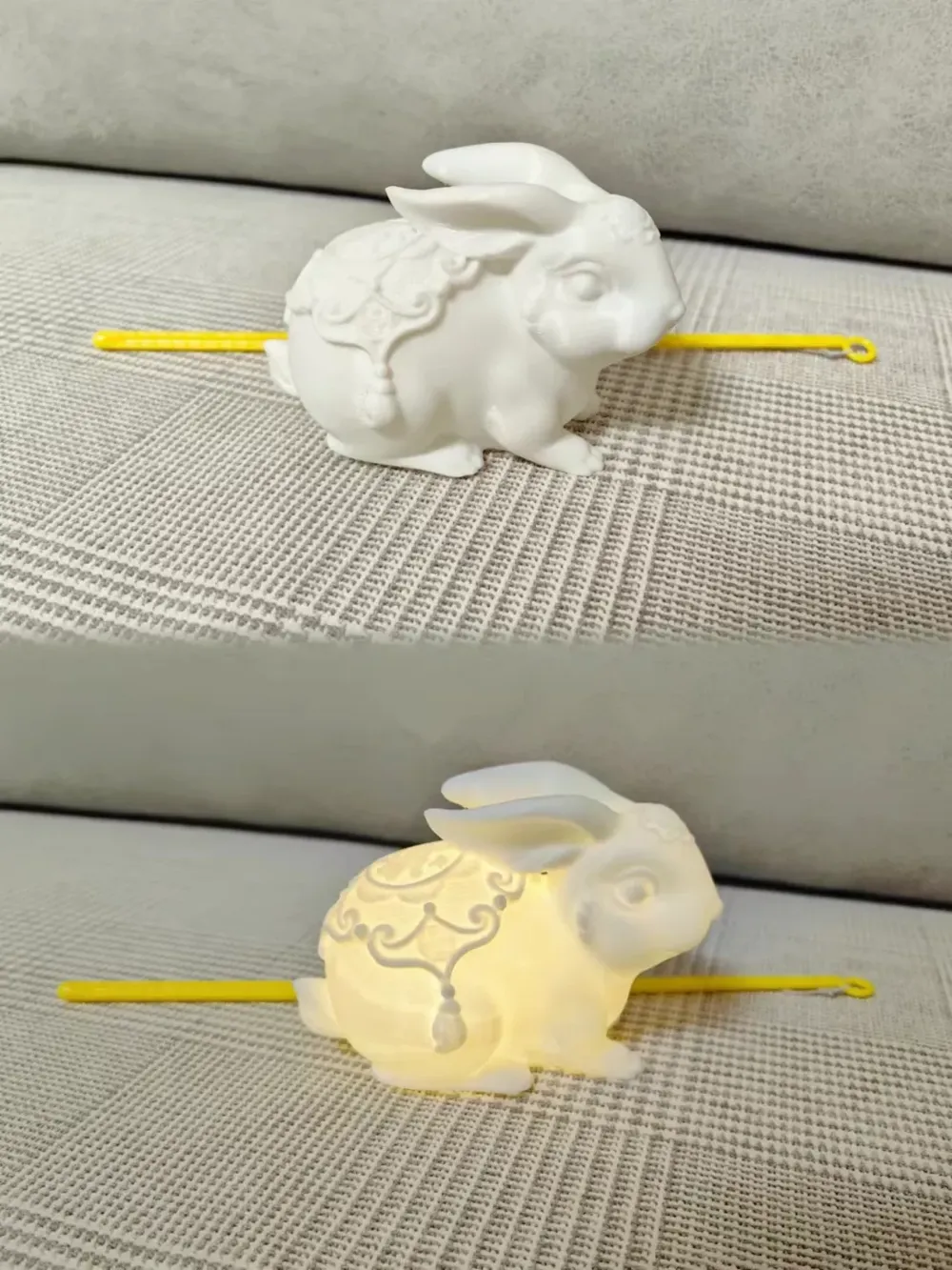 Mid-Autumn Jade Rabbit Lantern Remixed by 一雕造物 - MakerWorld