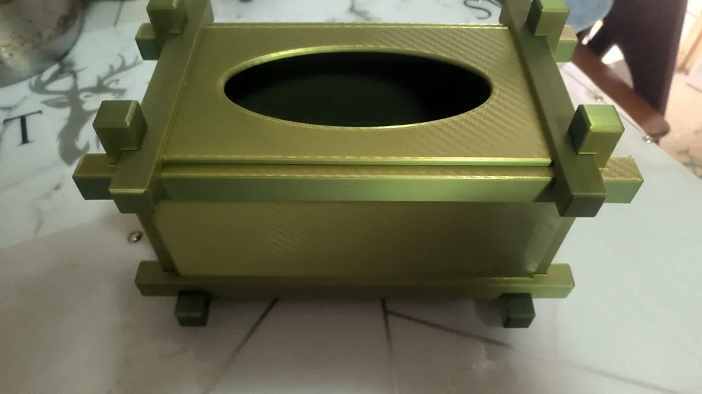 Luban Lock Tissue Box by user_2007748522 - MakerWorld