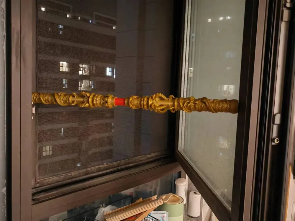 Telescopic+Ruyi+Jingu+Bang Golden Staff+Split Printing Seamless Remixed ...