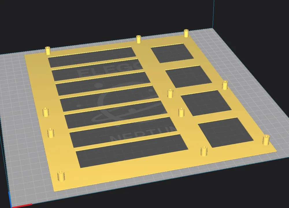 Universal ATX MoBo Standoff Plate, Open Air PC by Kackos - MakerWorld