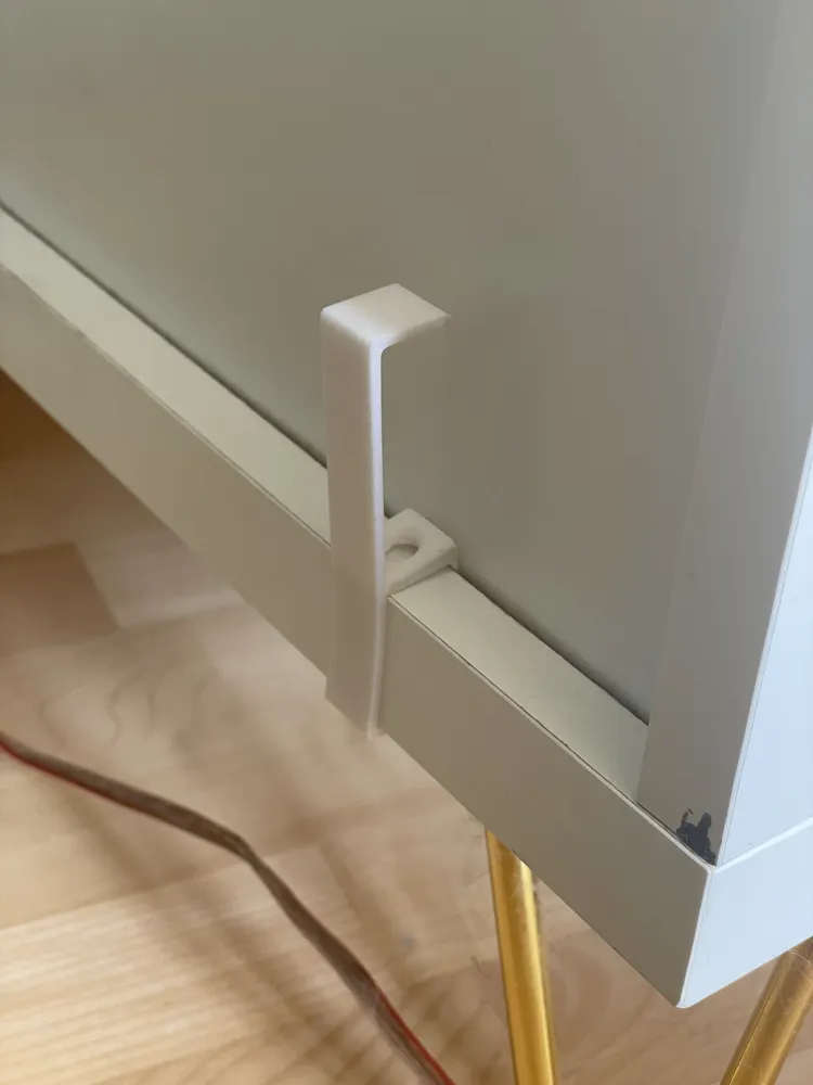 Ikea Besta cable guide clip by ntnt - MakerWorld
