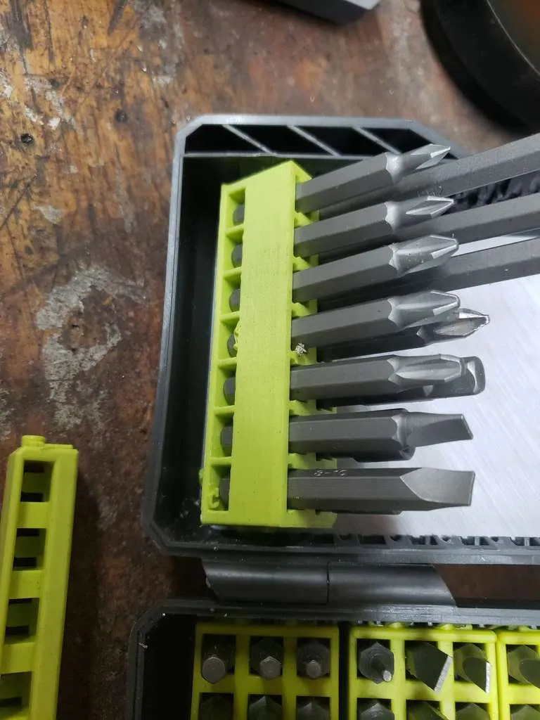RYOBI driver bit kit mounts by Kolibar Kustoms - MakerWorld
