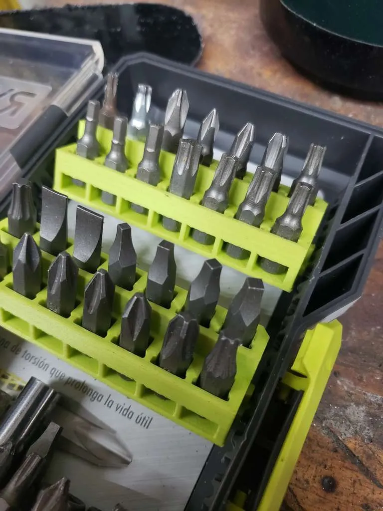RYOBI driver bit kit mounts by Kolibar Kustoms - MakerWorld