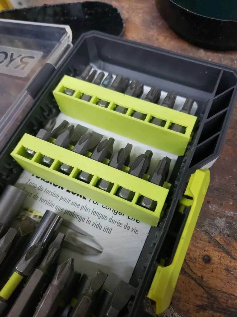 RYOBI driver bit kit mounts by Kolibar Kustoms - MakerWorld