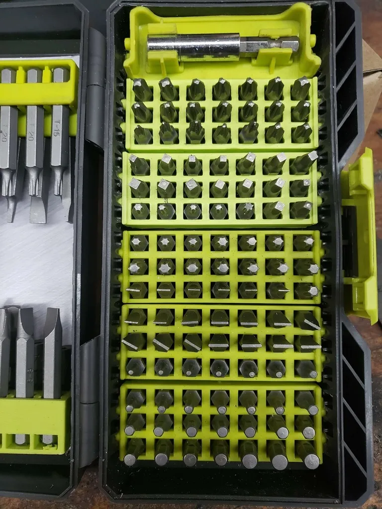 RYOBI driver bit kit mounts by Kolibar Kustoms - MakerWorld