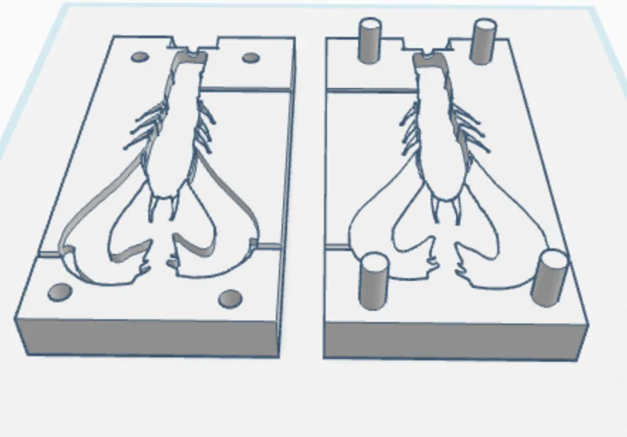 Crawfish / Crawdad Soft Plastic Mold by KyFishingKidYT MakerWorld ...