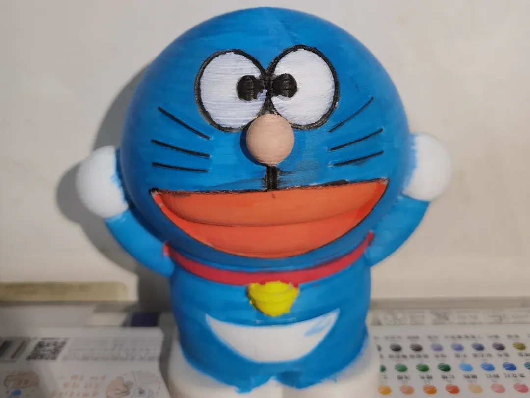 Doraemon piggy bank by user_2642784527 - MakerWorld