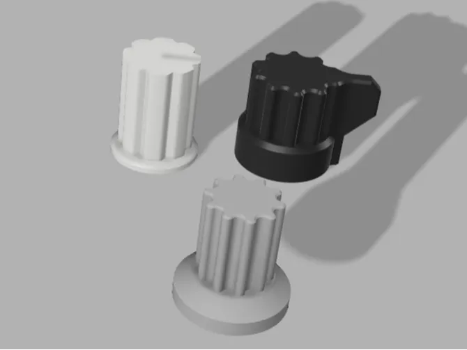 EC11 knob encoder knob - Free 3D Print Model - MakerWorld