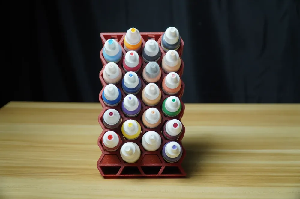 Hand-painted paint rack, hand-painted paint storage rack (AV paint ...