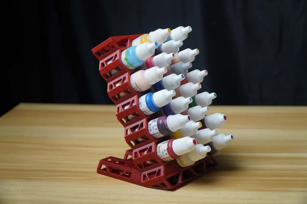 Hand-painted paint rack, hand-painted paint storage rack (AV paint ...