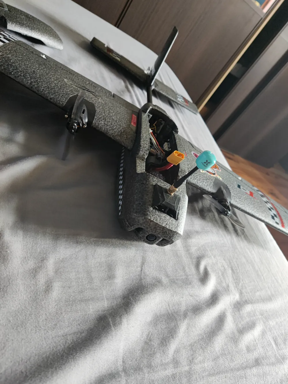 T1 ranger VTX cover with SMA mount by tom.beaucourt3 - MakerWorld