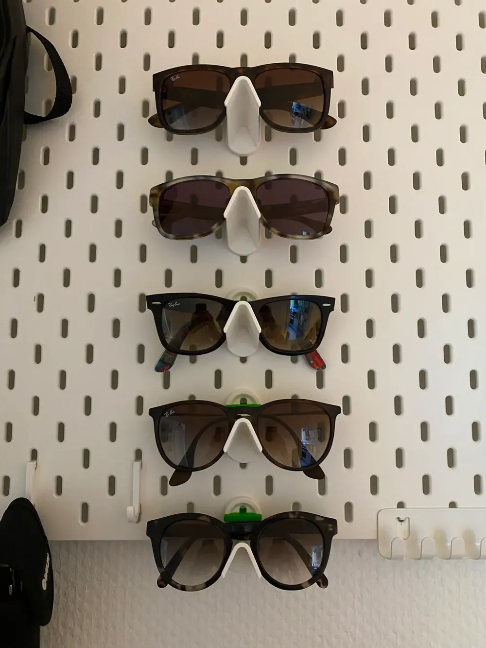Glasses and sunglasses holder for Ikea Skadis Remixed by Captain Crash ...