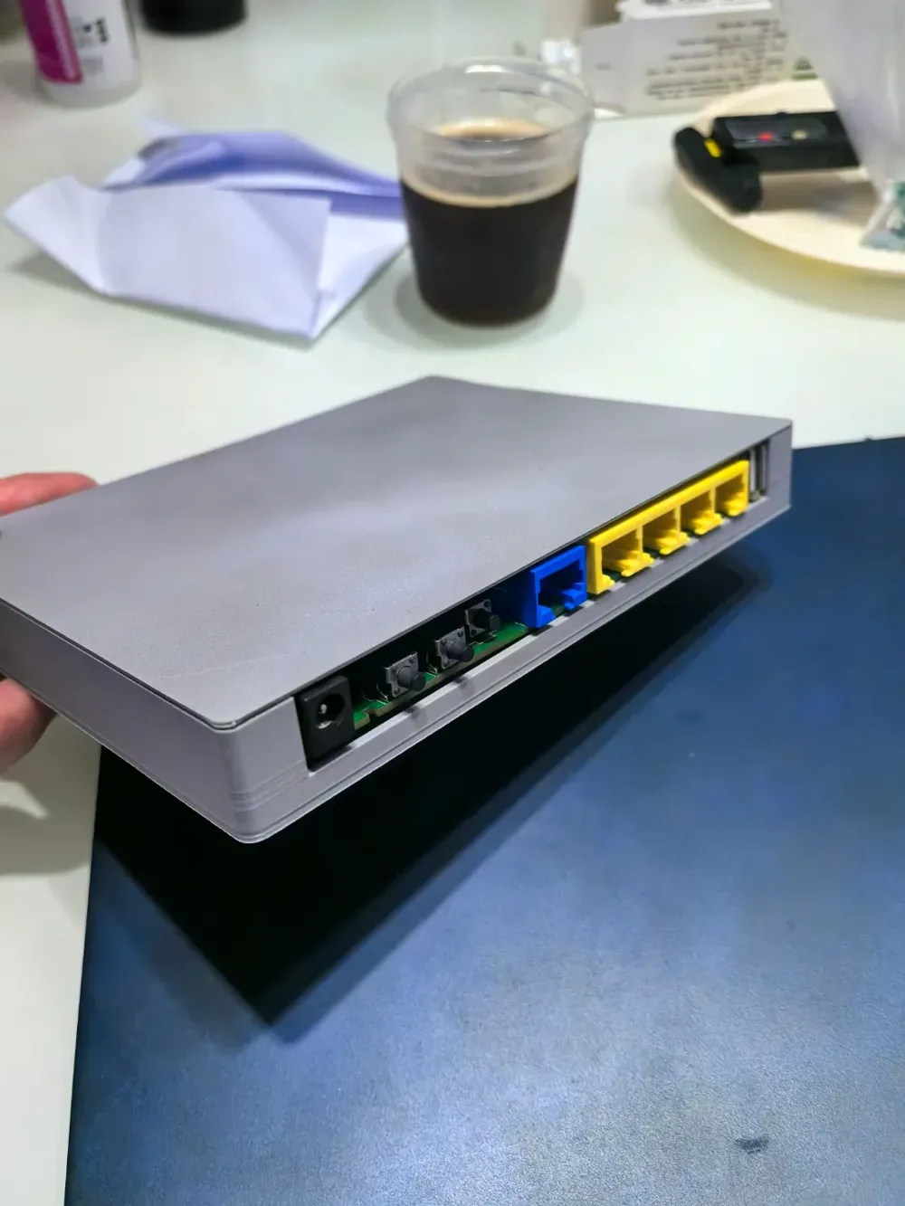 Fully 3D printed WR330 router housing, no fasteners required by stefwoo ...