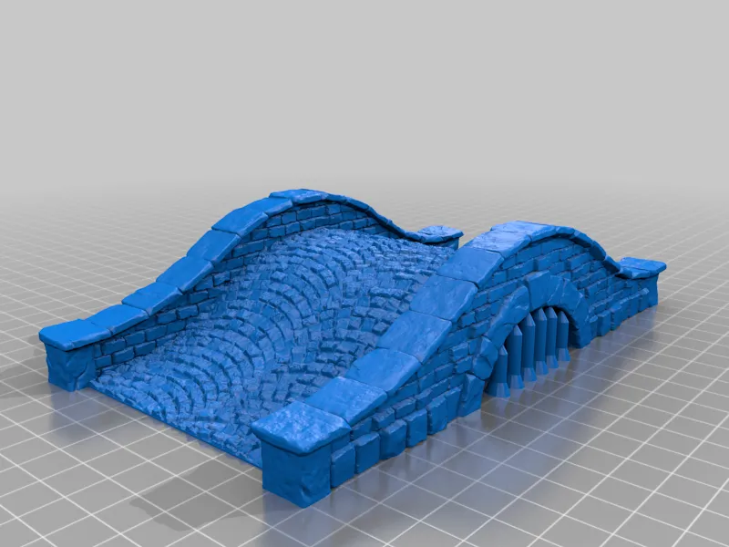 Stone Bridge by user_1593014200 MakerWorld: Download Free 3D Models