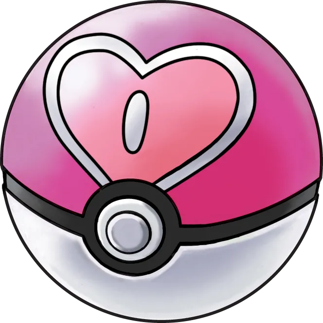 Love Ball - Pokeball - Pokemon - Fully Functional - Free 3D Print Model ...