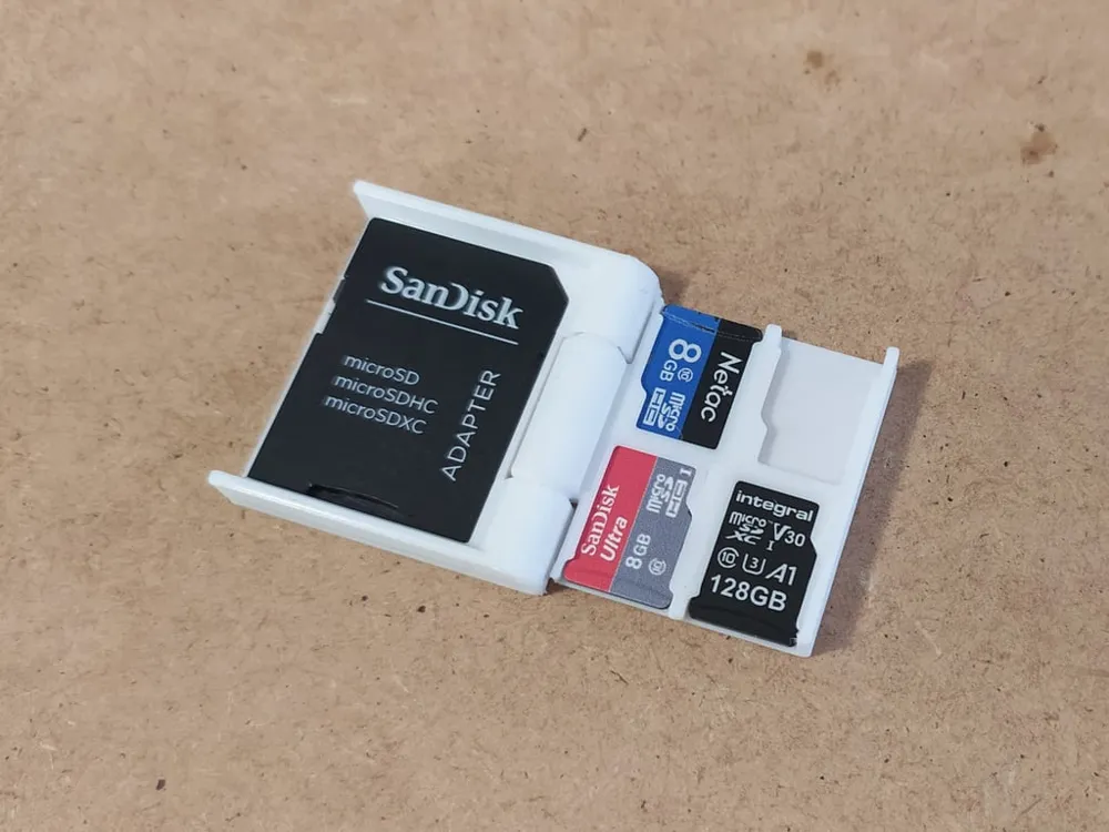 Mini MicroSD Card Case by Ivo Lucas - MakerWorld
