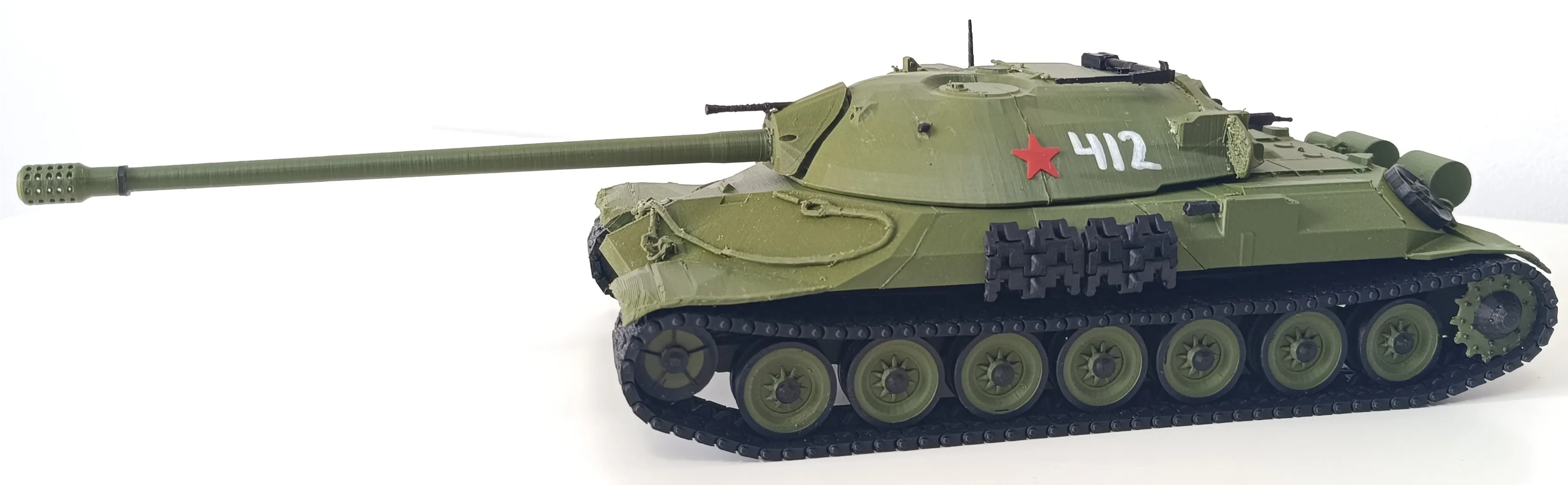 IS7 1:35 fully 3D printed tank model by Garaszeli - MakerWorld