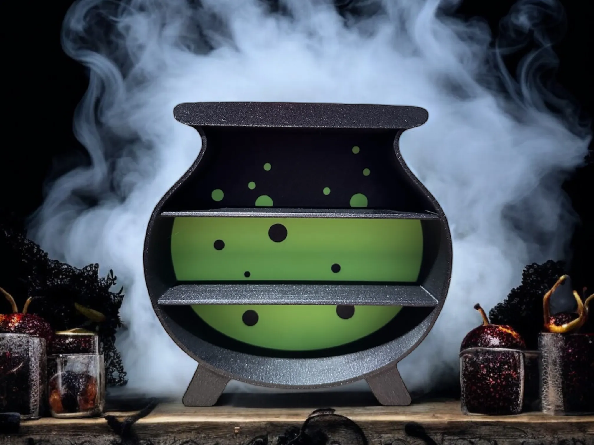 Enchanted Cauldron Shelf by Meatbag MakerWorld: Download Free 3D Models