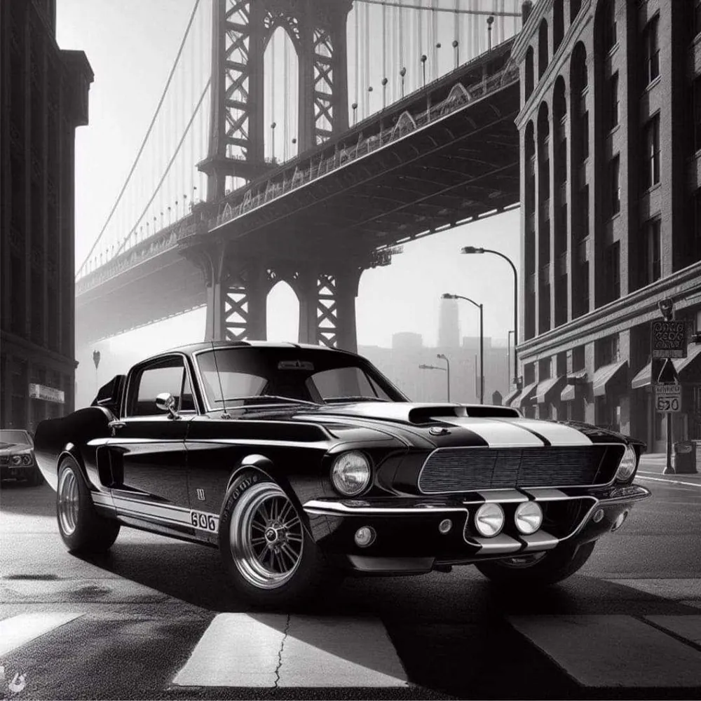 hueforge mustang ford 4 by frantz - MakerWorld