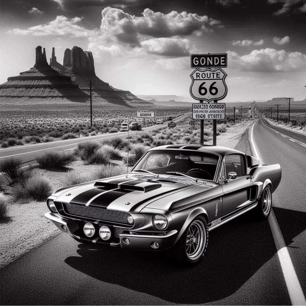 hueforge mustang ford 5 by frantz - MakerWorld