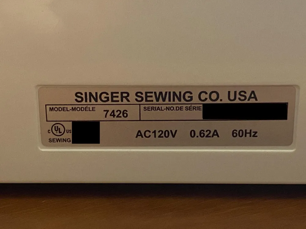 Singer 7426 Large Spool Sewing Guide Remixed by maddmaxx308 - MakerWorld