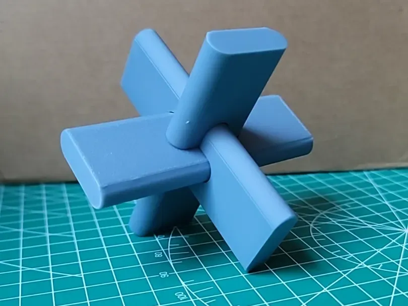 Luban Lock / Kongming Lock (Three Pass) by Newπ - MakerWorld