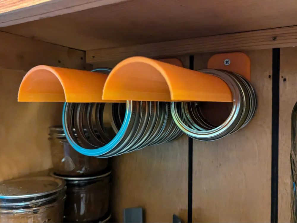 Mason Jar Ring Hanger by Borabeas - MakerWorld