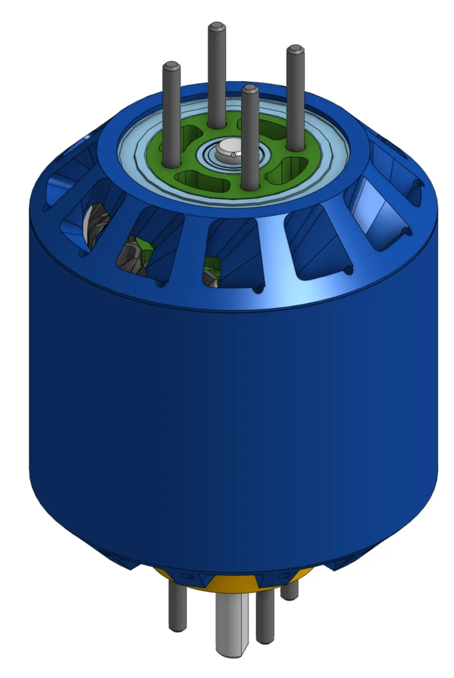 Brushless Three-Phase Motor by user_2538264699 - MakerWorld