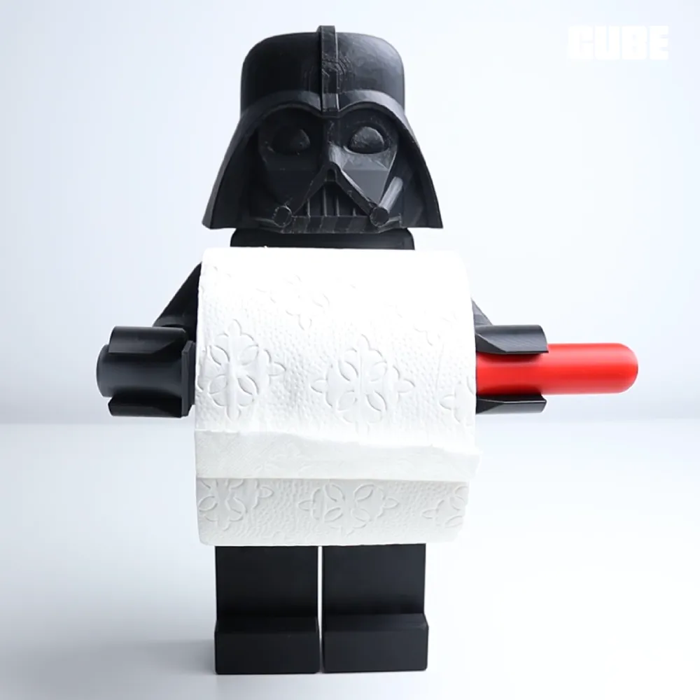 Darth Vader Toilet Paper Holder - Free 3D Print Model - MakerWorld