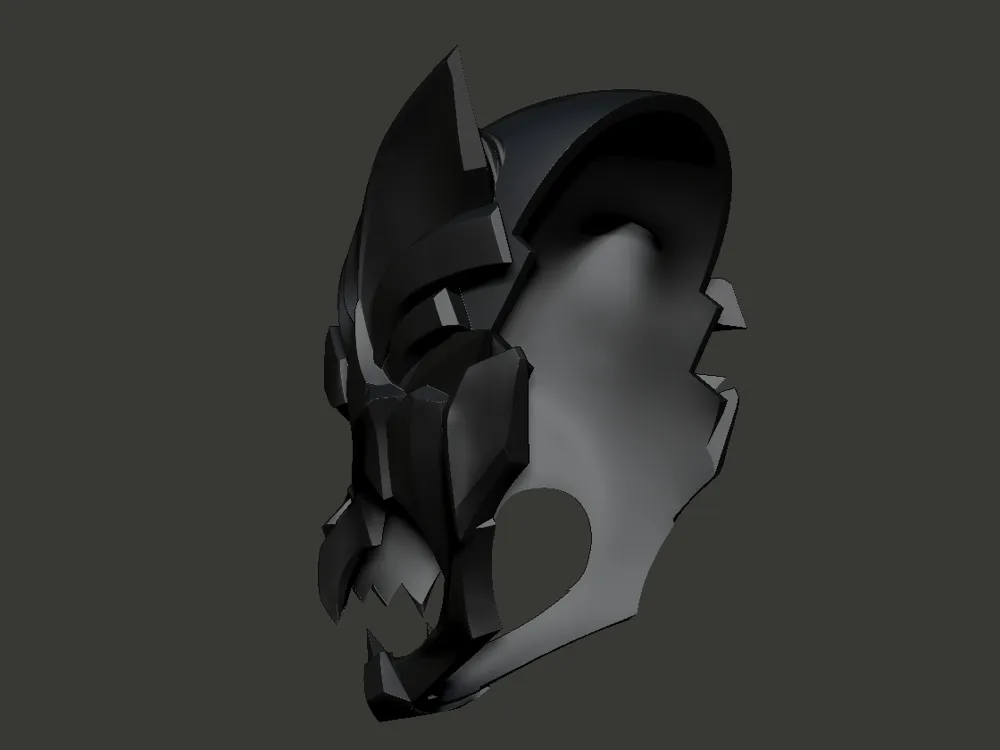 Dire Wolf Exodus Mask by Black Gorilla Armory MakerWorld: Download Free ...