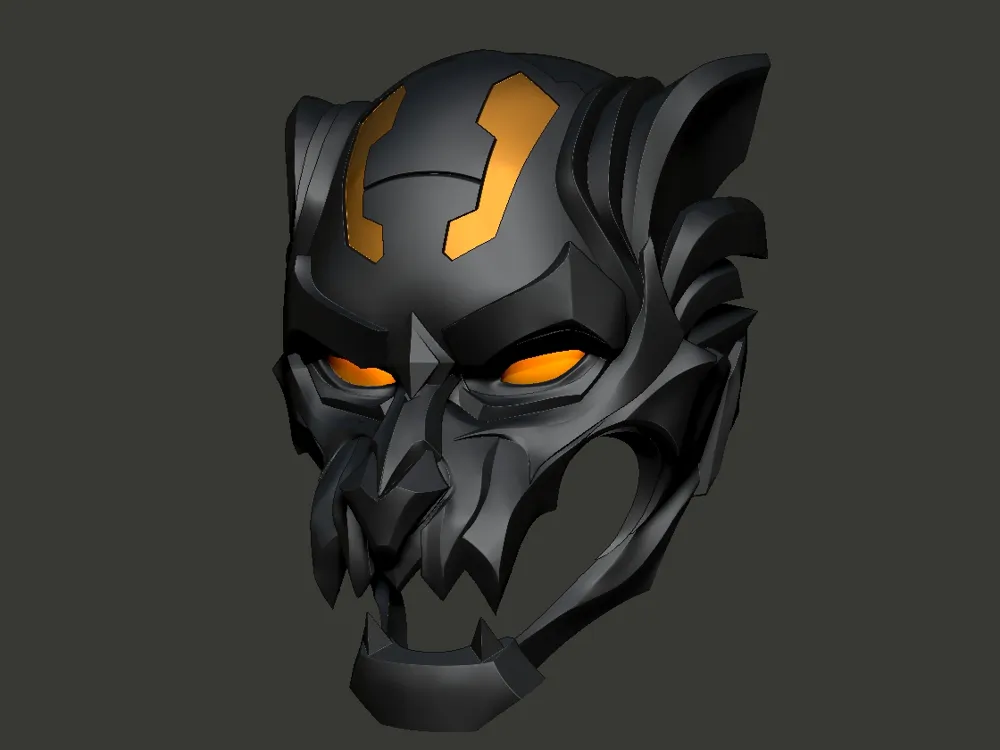 Dire Wolf Exodus Mask by Black Gorilla Armory MakerWorld: Download Free ...