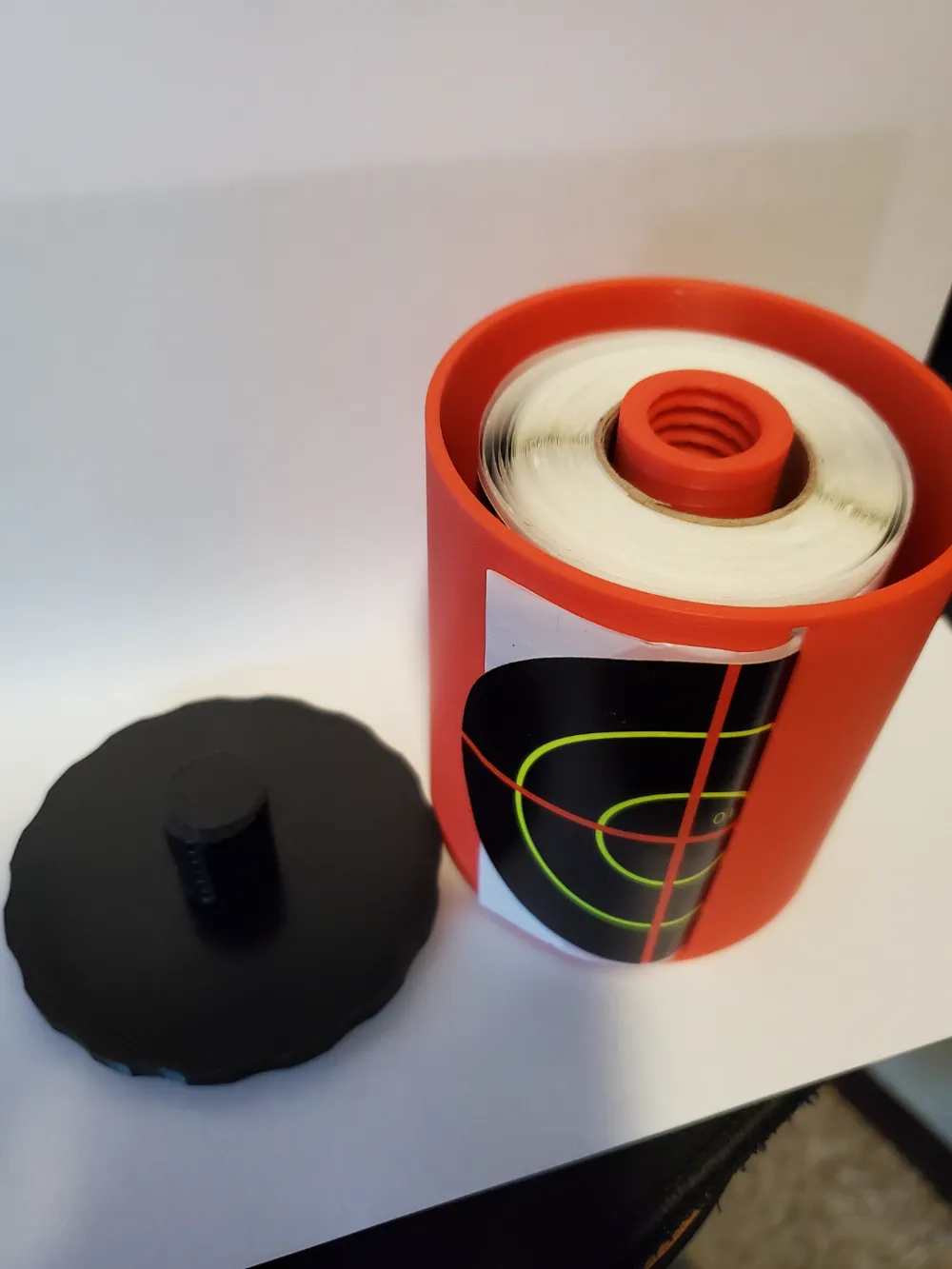 3" Range Stickers target spool holder - Free 3D Print Model - MakerWorld