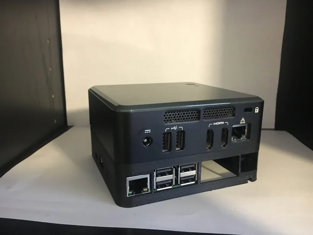Intel Nuc Raspberry Pi Case by spuder - MakerWorld