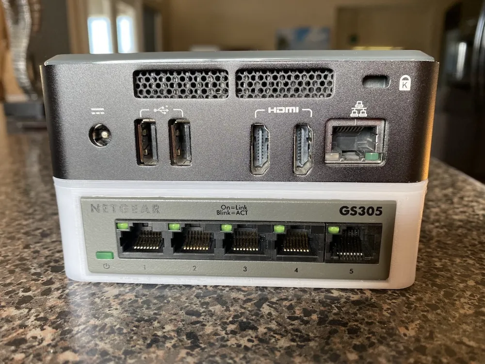 Intel Nuc + Netgear 305 switch by spuder - MakerWorld